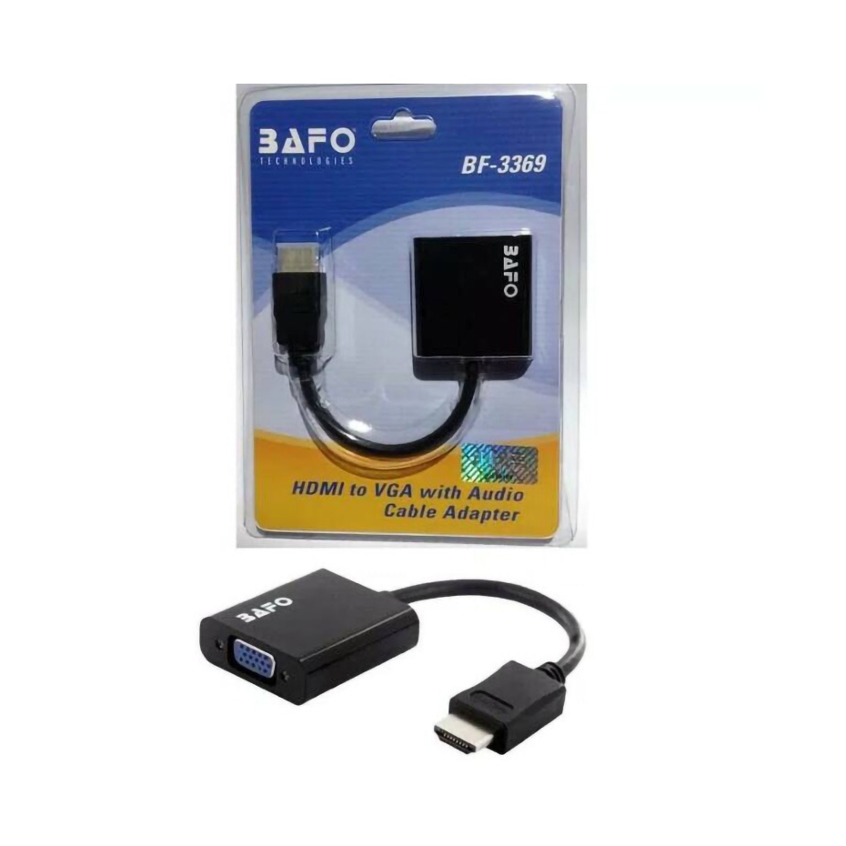 Jual Bafo BF-3369 HDMI to VGA Video Adapter with Audio Konverter ...