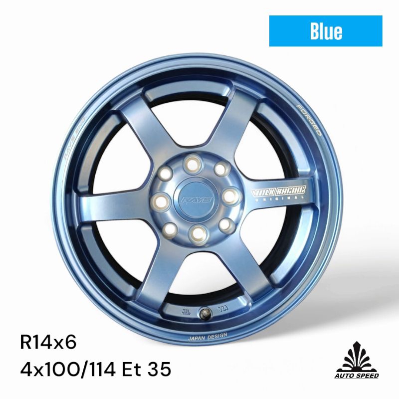 Jual Velg Volk Rays Te37 R14 Pcd 4 x 100/114 Lebar 6 Et 35 | Shopee ...