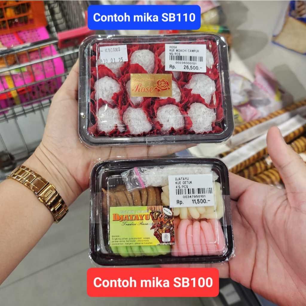 Jual Mika SB-100 / mika SB100 / brownies mini (ISI 50 BIJI ) | Shopee ...