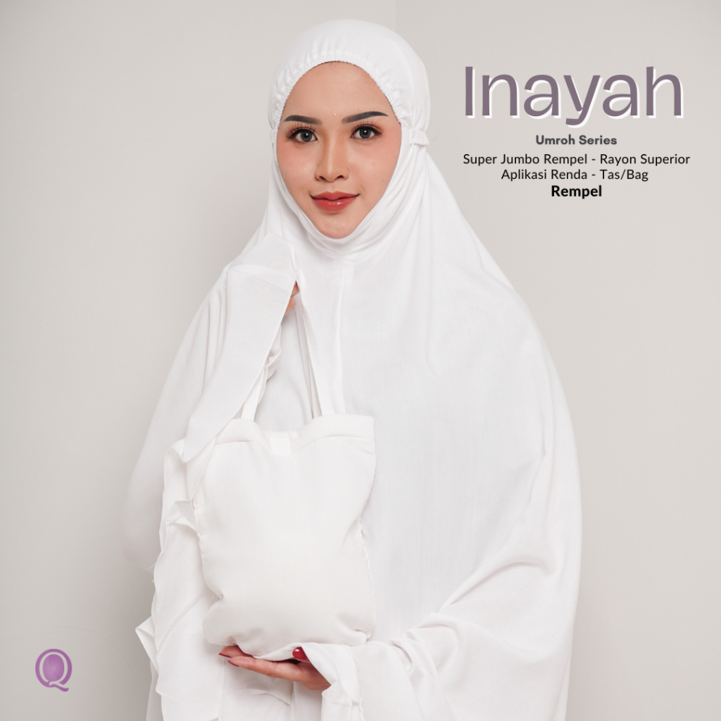 Jual MUKENA PUTIH POLOS SERAGAM UMROH DAN HAJI - MUKENAH PRAYERSET ...
