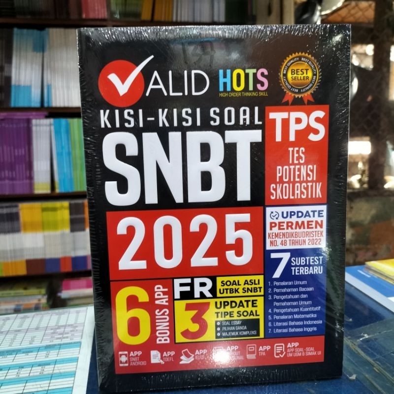 Jual BUKU SNBT 2025 VALID HOTS KISI-KISI SOAL SNBT TPS 2025 PUSTAKA BARU TERLARIS | Shopee Indonesia
