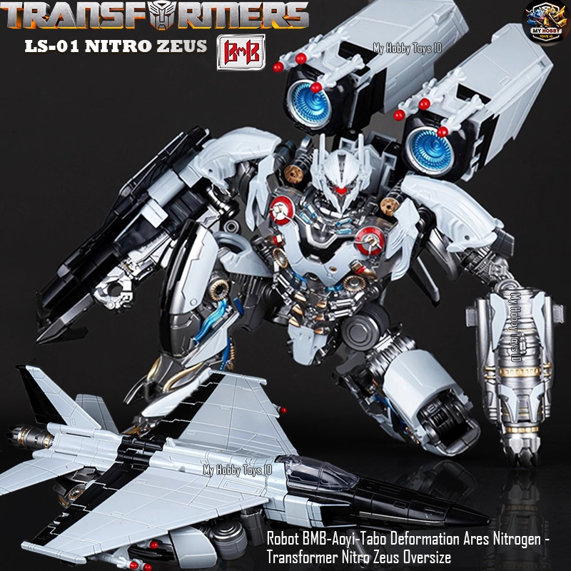 Jual Original BMB LS-01 Nitro Zeus Figure Robot Transformable ...