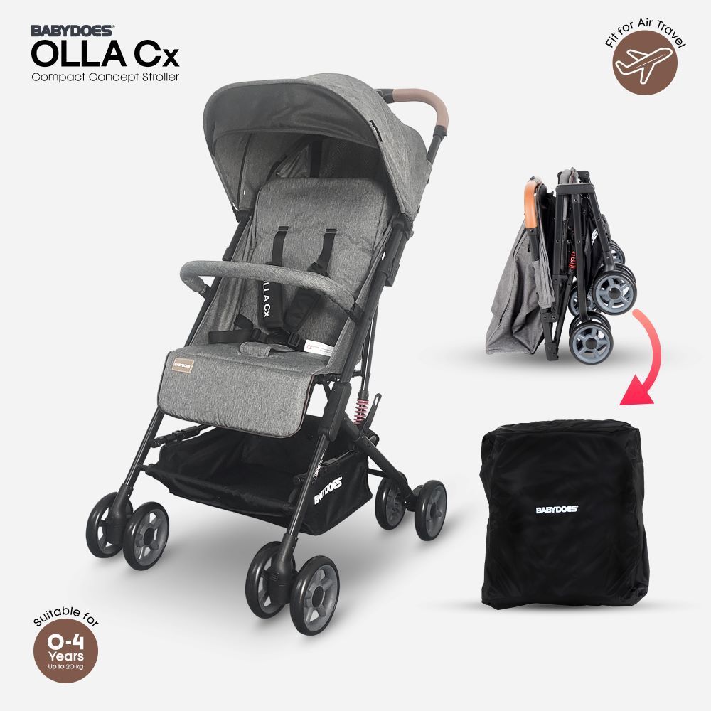 Jual Stroller Babydoes Olla Cx Cabin Size | Shopee Indonesia