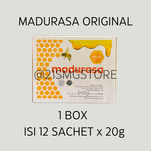 Jual MADURASA ORIGINAL 1 BOX ISI 12 SACHET | Shopee Indonesia