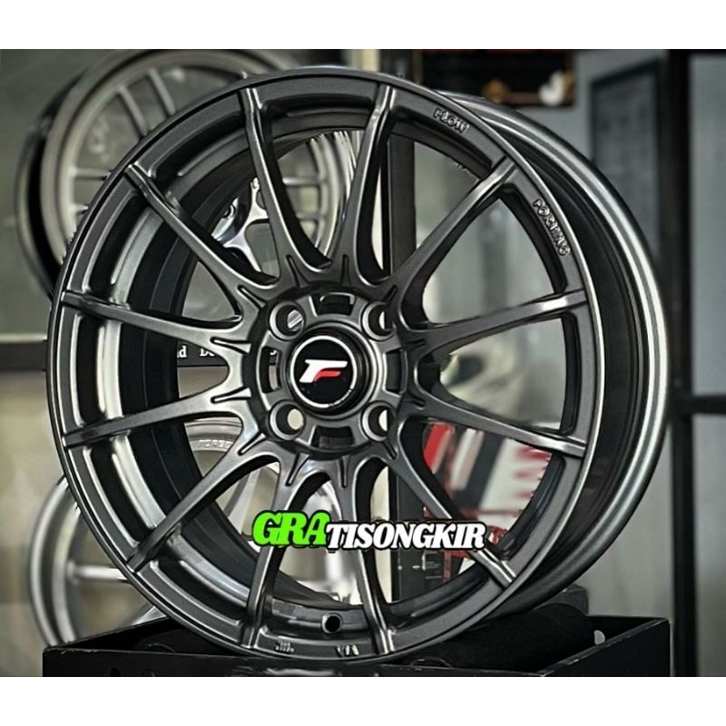 Jual velg racing ring 15 GTX01 FLOW FORMING LEBAR 6,5 ET 42 velg mobil r15 velg brio jazz city ...