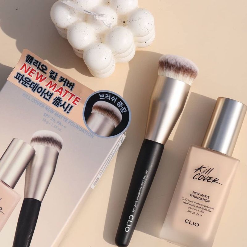 Jual [EXP MEI 2025] CLIO Kill Cover New Matte Foundation 4 Ginger SPF20 ...