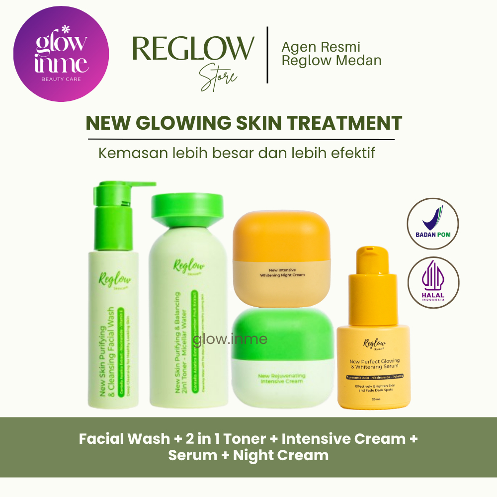 Jual Reglow Skincare dr. Shindy Paket Lengkap dengan Perfect Glowing ...