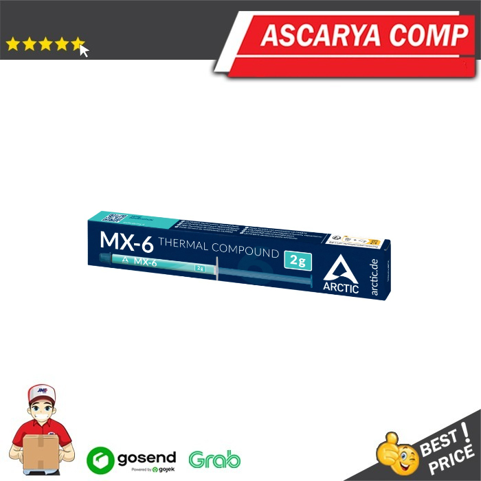 Jual Thermal Paste ARCTIC MX-6 (2 Gram) - MX6 ULTIMATE Performance | Shopee Indonesia