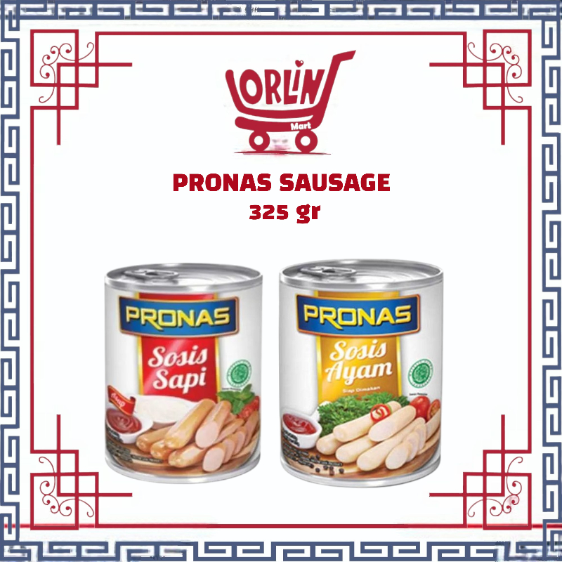 Jual PRONAS SAUSAGE 325gr / SOSIS PRONAS / SOSIS AYAM / SOSIS SAPI ...