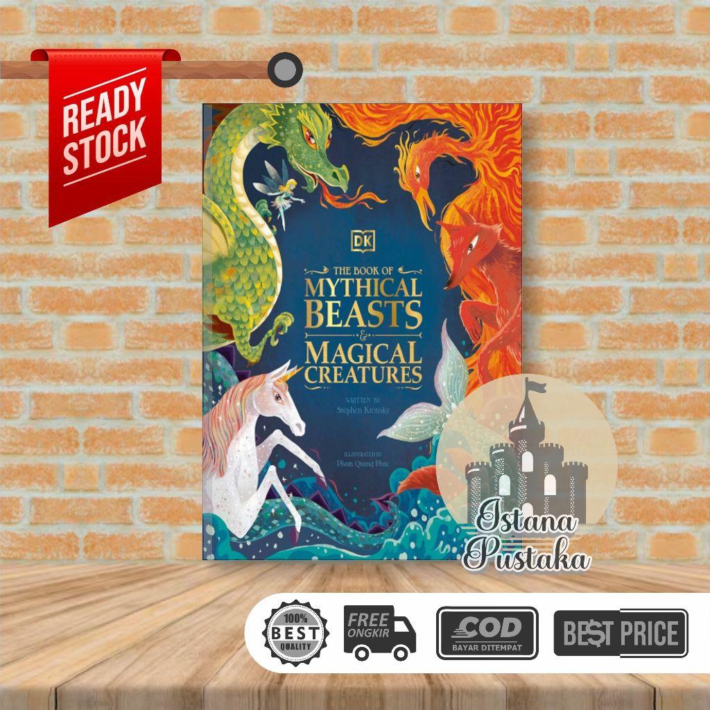 Jual The Book of Mythical Beasts & Magical Creatures by DK (English) | Shopee Indonesia