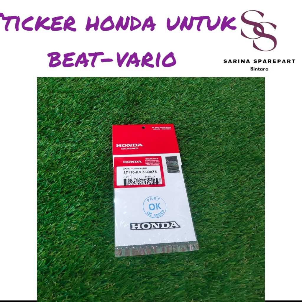 Jual Stiker Tempel Honda Stiker Batok Dan Spakbor Honda Beat Vario ...