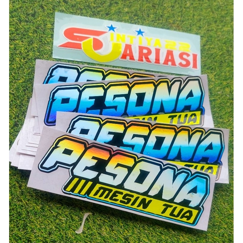 Jual STICKER TERBARU PESONA MESIN TUA STICKER CUTTING TERMURAH | Shopee ...