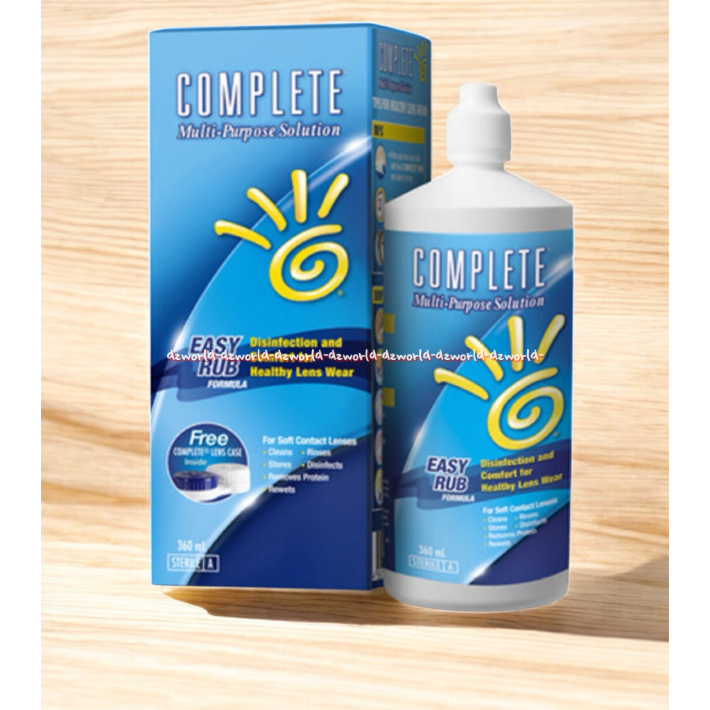 Jual Complete 360ml Multi Purpose SolutionCairan Pembersih Soft lense ...