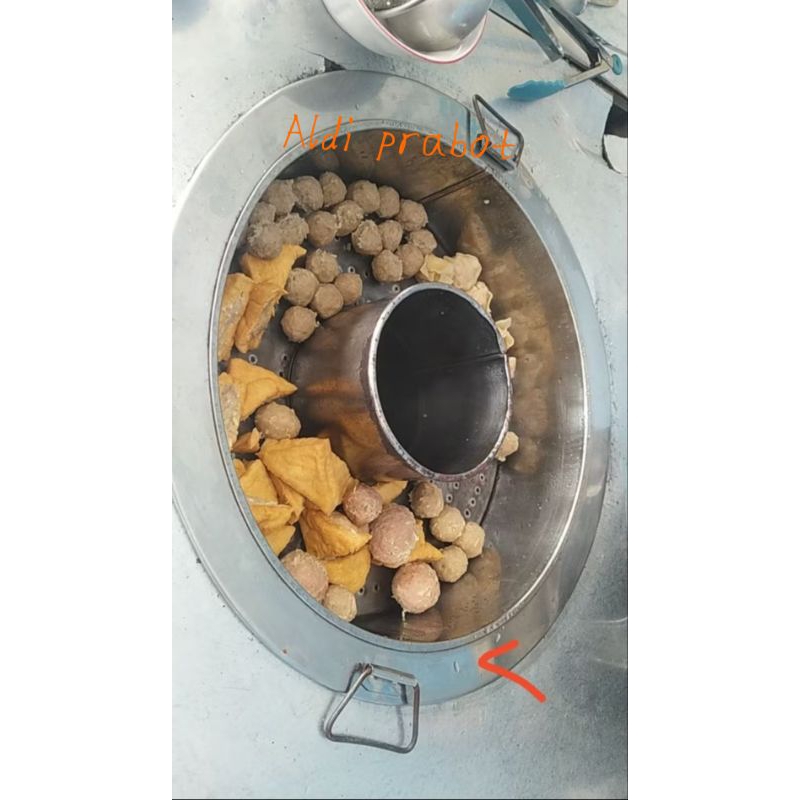 Jual panci bakso dandang bakso no 45/40/35 pake kuping | Shopee Indonesia