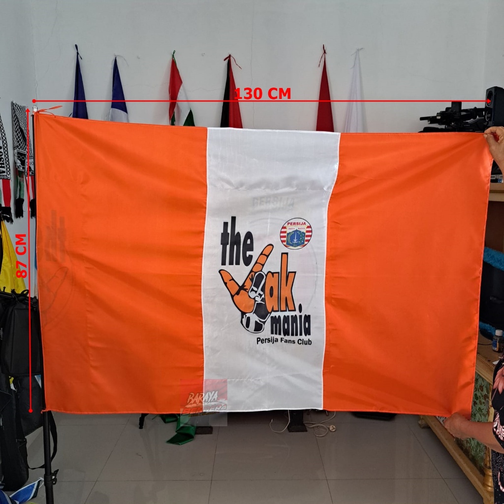 Jual BENDERA PERSIJA JAKARTA | Shopee Indonesia