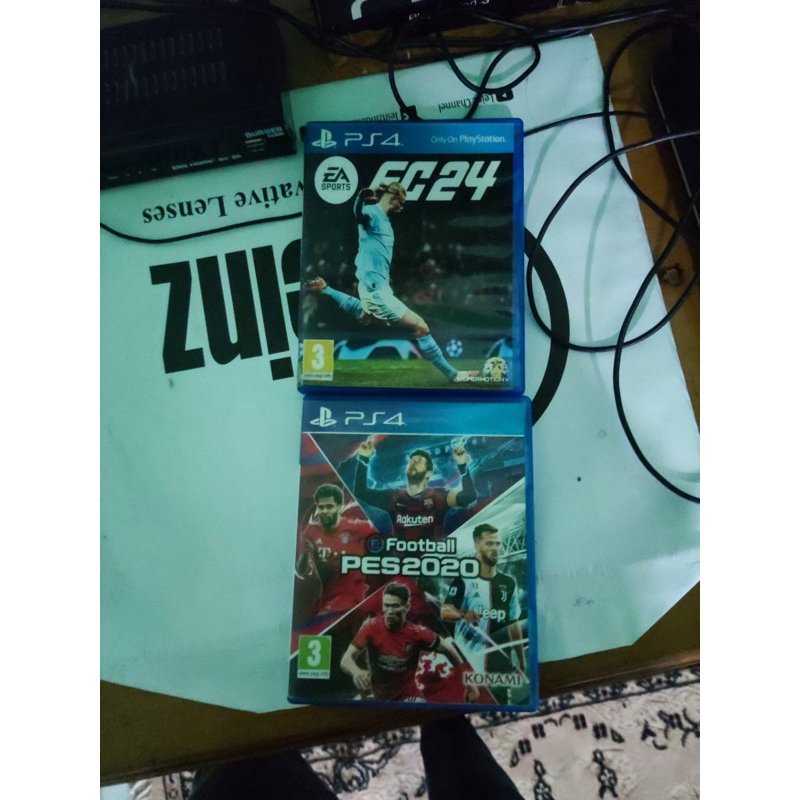 Jual BD KASET PS4 PLAYSTATION 4 FC24 dan FOOTBALL PES 2020 | Shopee ...