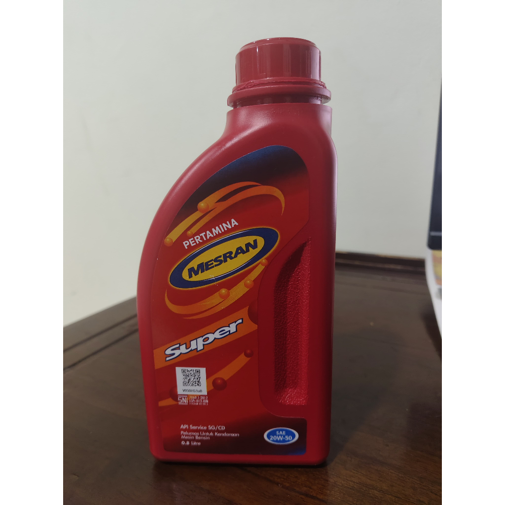 Jual OLI MESRAN SUPER PERTAMINA 20W-50 0.8 LITER | Shopee Indonesia