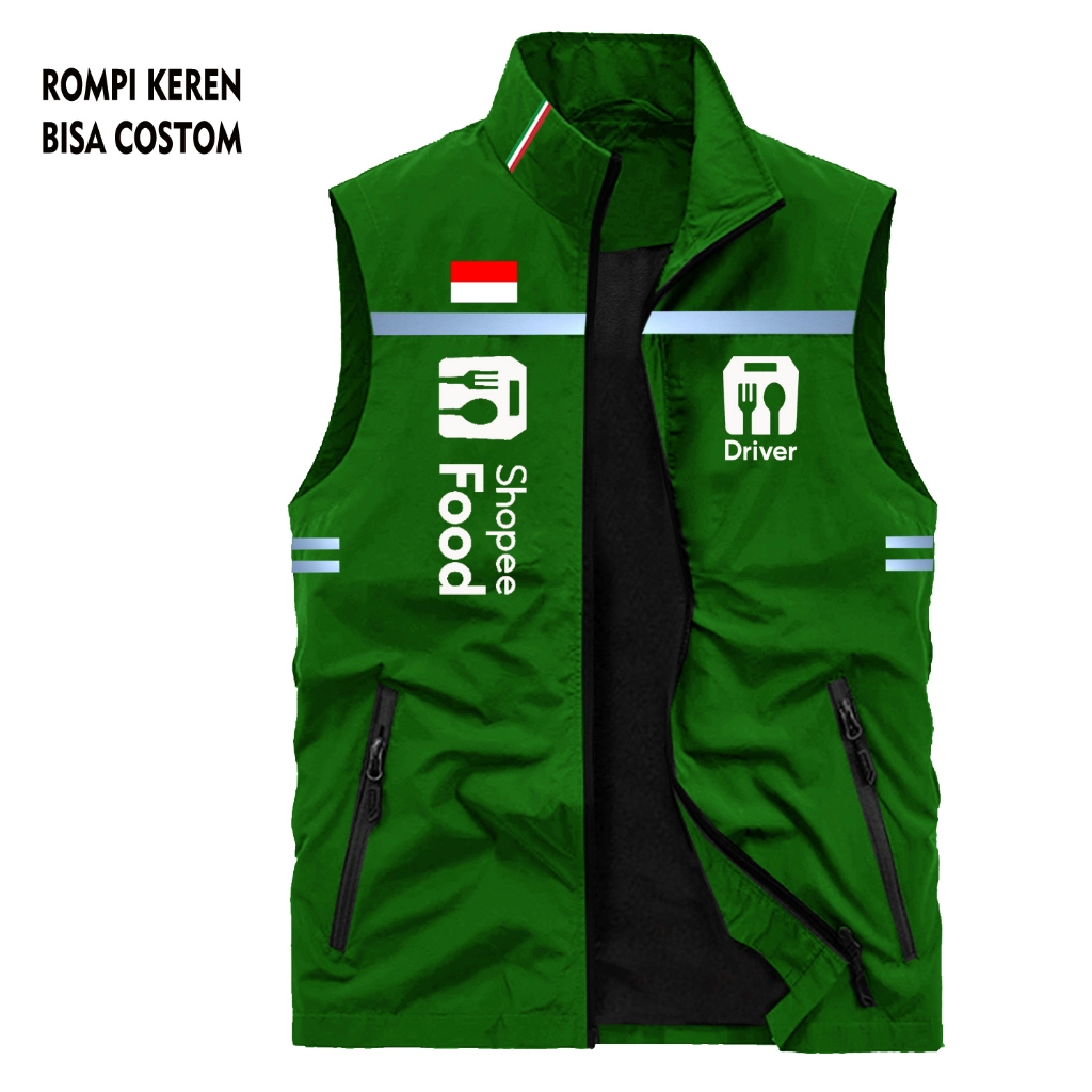 Jual ROMPI SCOTLIGHT PARASUT PRIA SHOPEE SHOPEFOOD / VEST MOTOR OUTDOOR ...