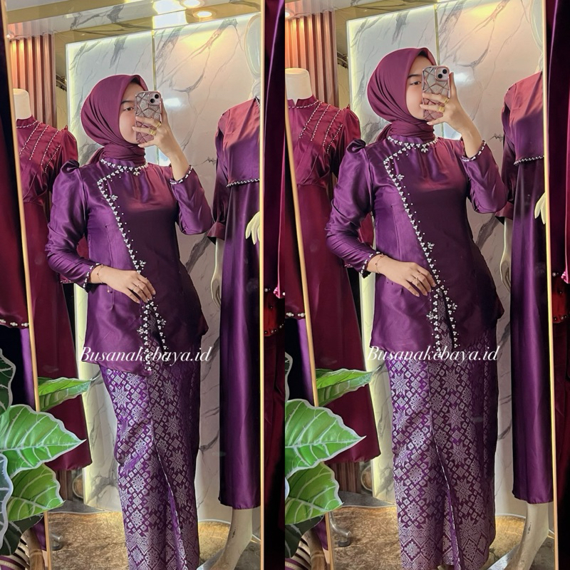 Jual Oneset Kurung Melayu Setelan Malaysia Baju Kondangan Kekinian ...