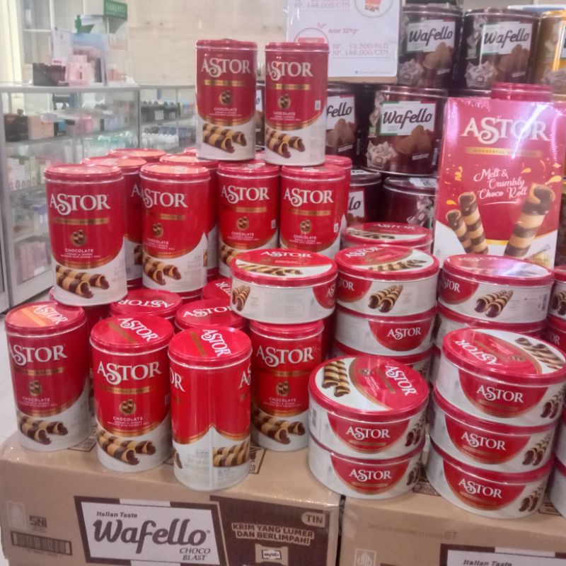 Jual ASTOR WAFER STICK - DOUBLE COKLAT BOX 224 G.R | COKLAT KALENG 330 ...