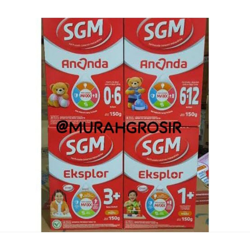 Jual SGM ANANDA / EKSPLOR 150 Gram | Shopee Indonesia