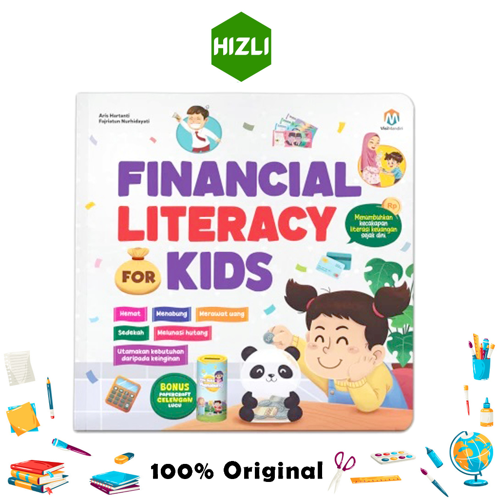 Jual (HIZLI) Financial Literacy For Kids. Buku Literasi Finansial Untuk Anak - Ziyadbooks Visi ...