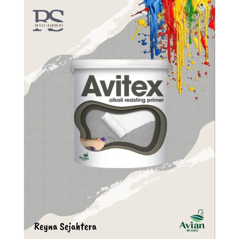 Jual Cat Dasar AVITEX ALKALI 4KG | Shopee Indonesia