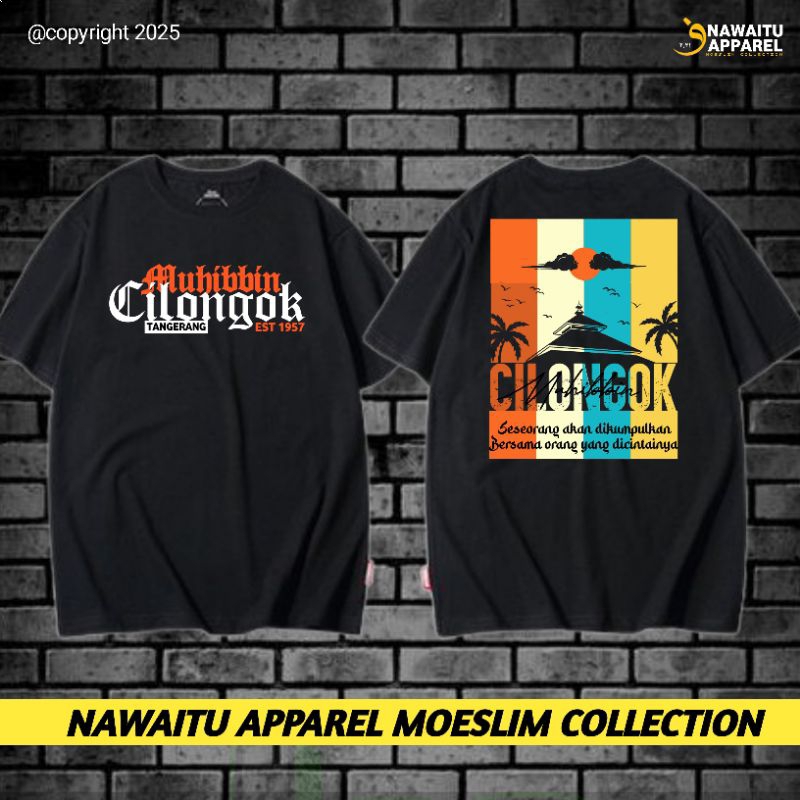 Jual KAOS MUHIBBIN CILONGOK VOL.2 || NAWAITU APPAREL | Shopee Indonesia