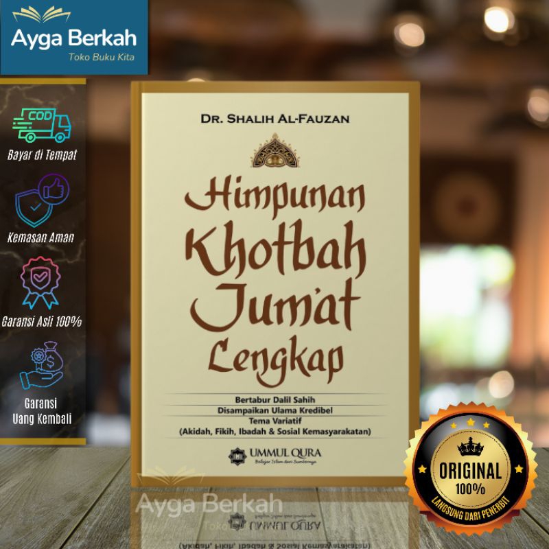 Jual UMMUL QURA Buku Himpunan Khotbah Jumat Lengkap Shahih, Materi ...