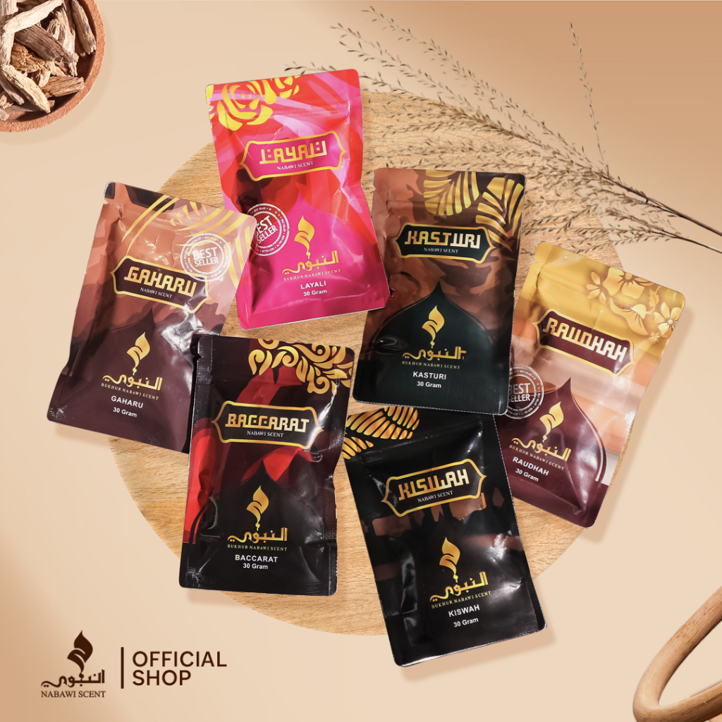 Jual Bukhur Arab Premium 30 Gram by Nabawi Scent Buhur Awet Wangi Tahan ...