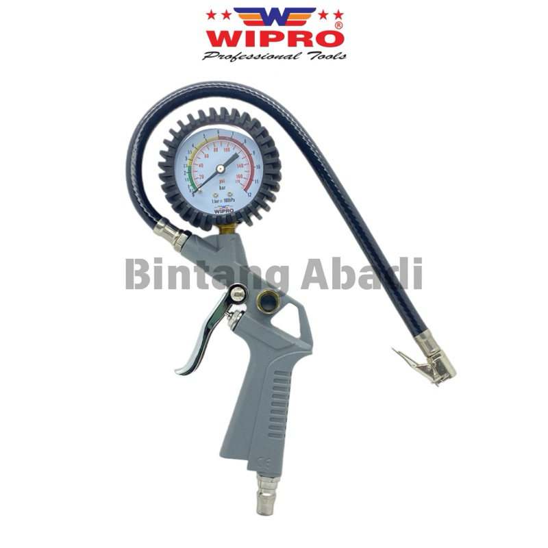 Jual Wipro TD-10 Tire Inflator Wipro 3 in 1 / Alat Ukur tekanan Angin Ban | Shopee Indonesia