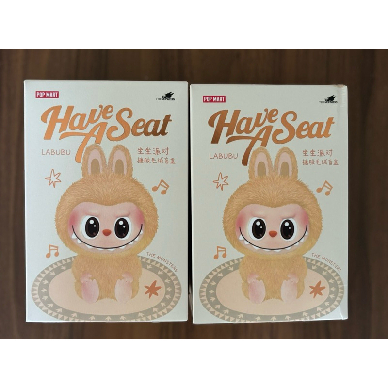 Jual Labubu original pop mart korea have a seat | Shopee Indonesia