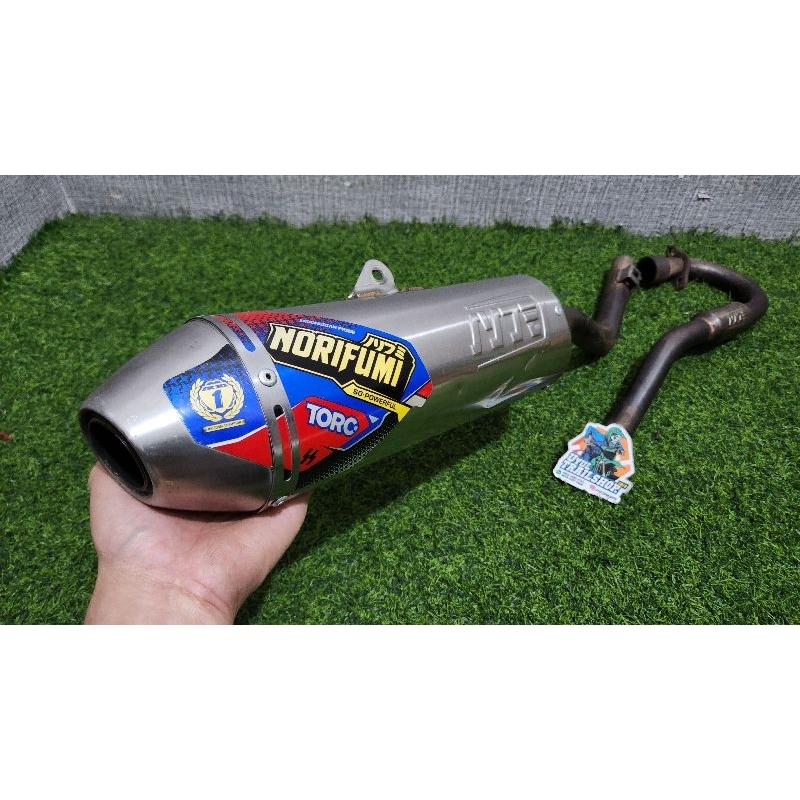 Jual KNALPOT NORIFUMI TORC ORIGINAL PNP CRF 150L SECOND | Shopee Indonesia