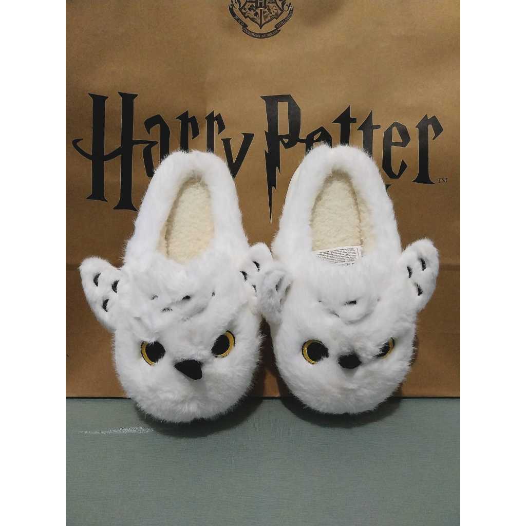 Jual Sandal Bulu / Slipper Hedwig, Slipper Monster, Slipper Hogwarts ...