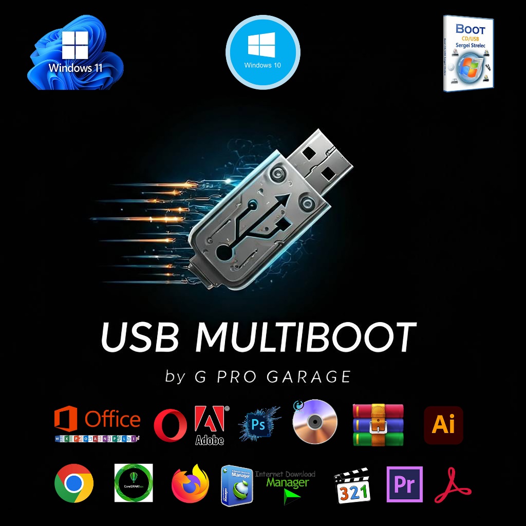 Jual USB Multiboot Paket Teknisi 64GB | Shopee Indonesia