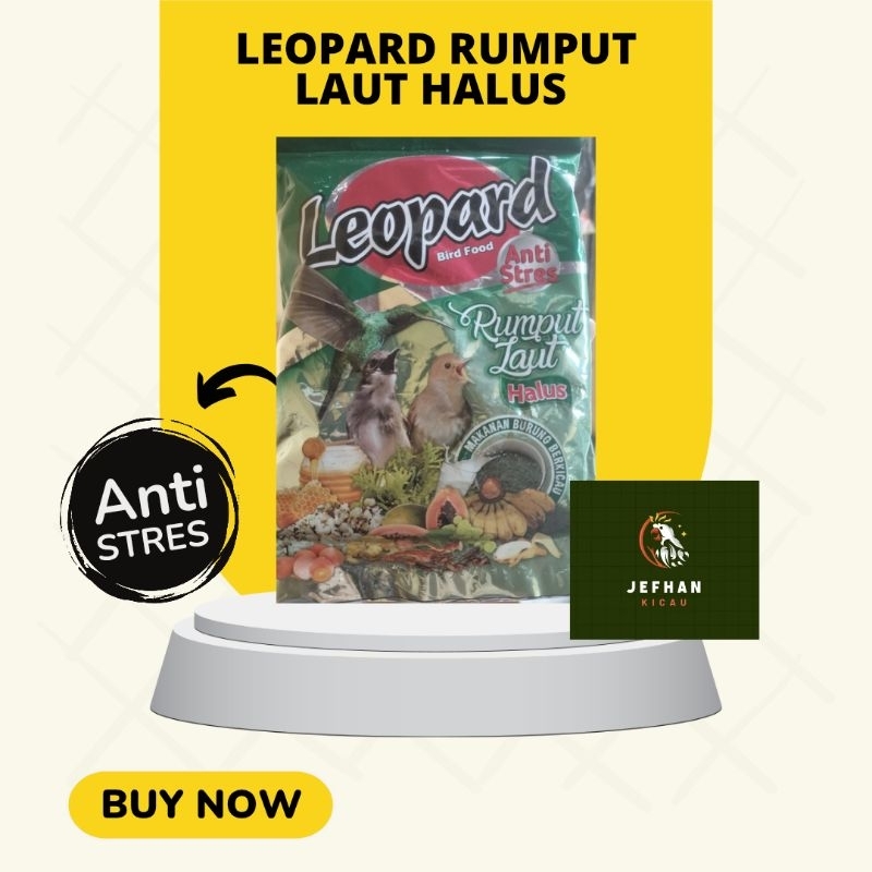 Jual Leopard Rumput Laut "Leopard bird food" | Shopee Indonesia