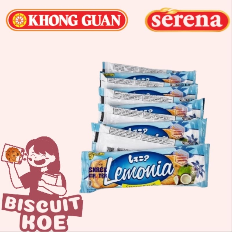 Jual Nissin Lemonia Coconut Cookies 18g Renceng | Shopee Indonesia