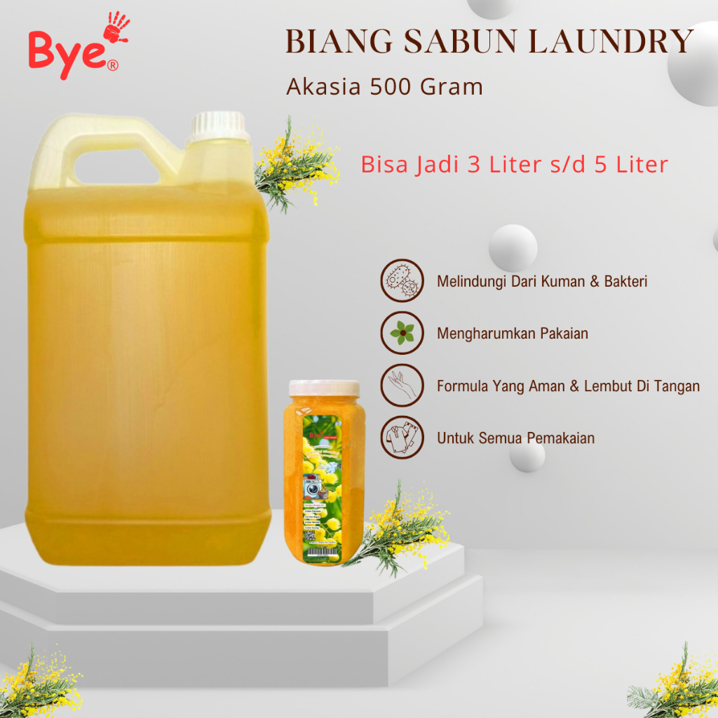 Jual Biang Sabun Laundry Ukuran 500 Gram Efektif Angkat Kotoran Tanpa ...