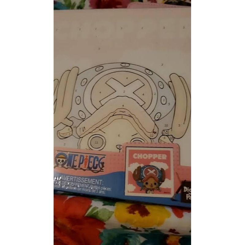 Jual miniso x onepiece digital oil painting onepiece chopper | Shopee ...