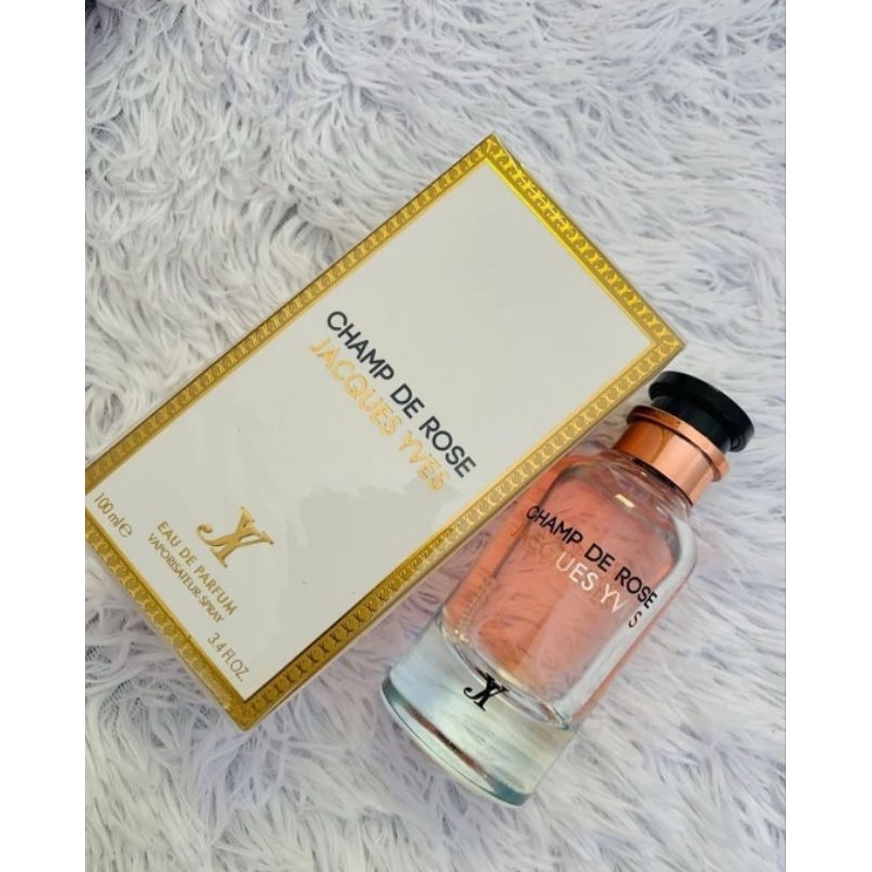 Jual Fragrance World Champ De Rose Jacques Yves EDP 100 ml | Shopee ...