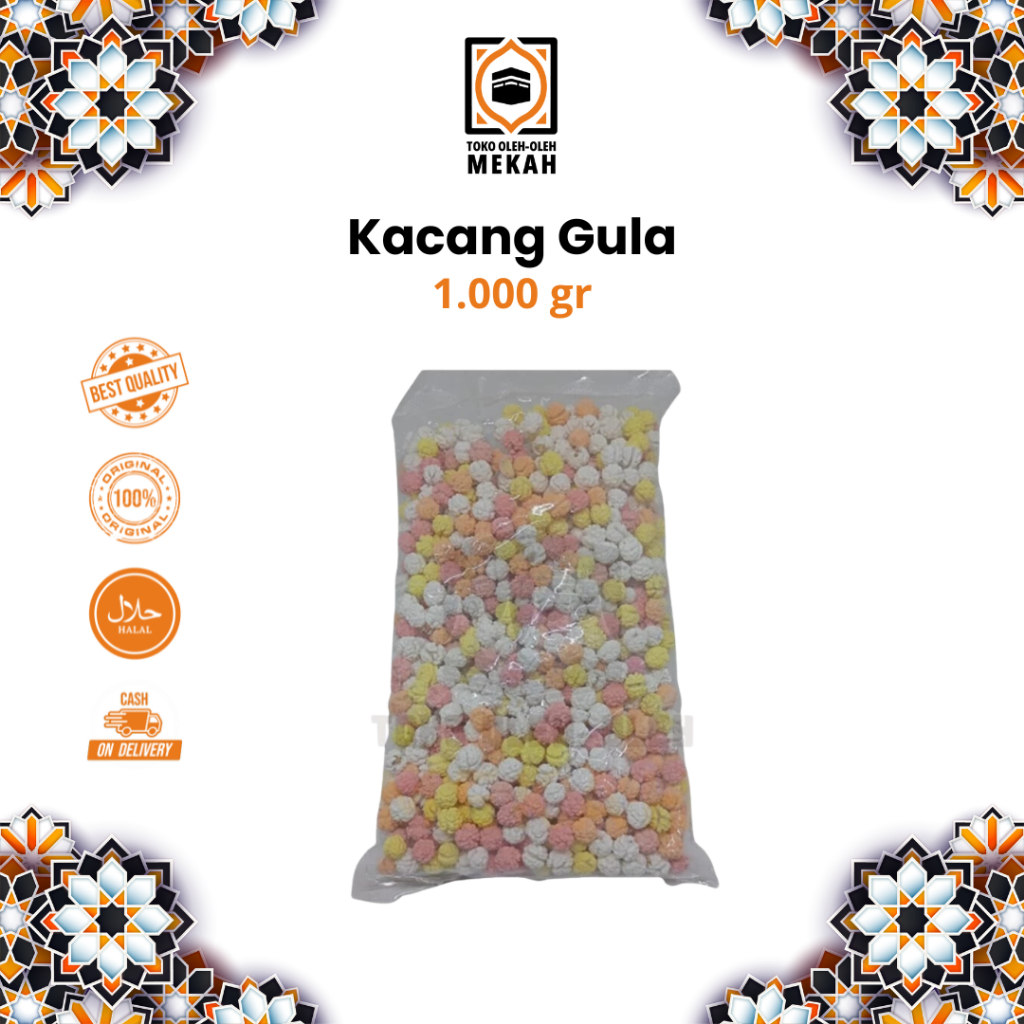 Jual Kacang Arab Gula Permen Manis Rainbow Hampers Oleh Oleh Haji ...