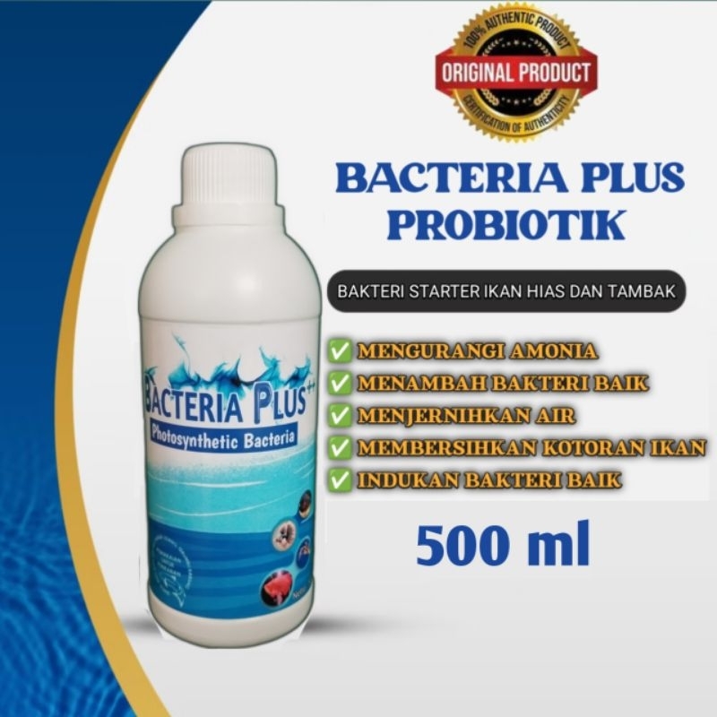 Jual Bakteri Starter Bacteria Plus Probiotik 500ml untuk Aquarium dan Tambak | Shopee Indonesia
