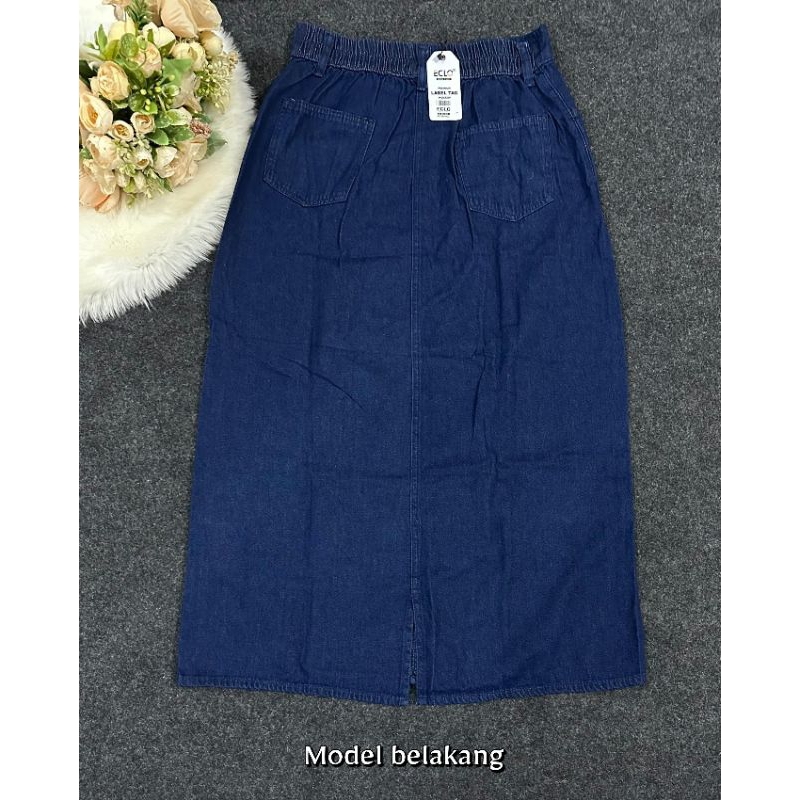 Jual Rok jeans Eclo | Shopee Indonesia