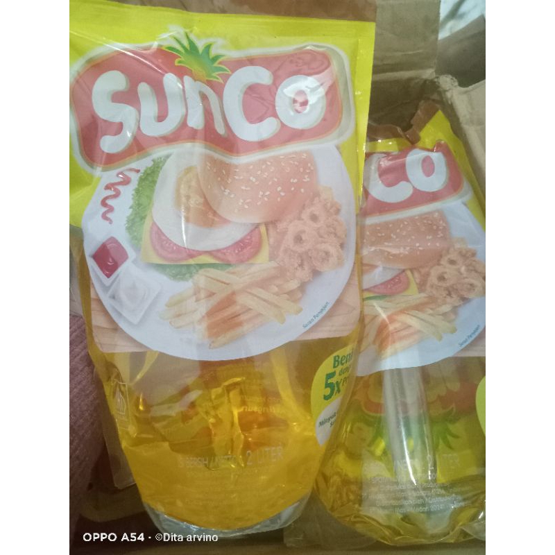 Jual Minyak goreng SUNCO 2 liter+kardus packing | Shopee Indonesia