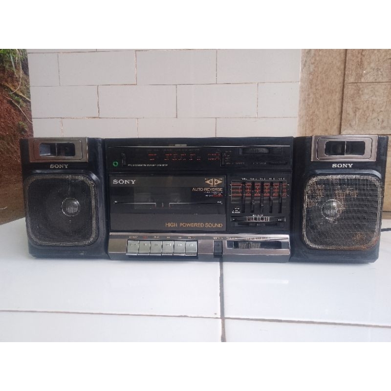 Jual Compo Sony CFS-1100S / Radio Kaset / Tape recorder | Shopee Indonesia