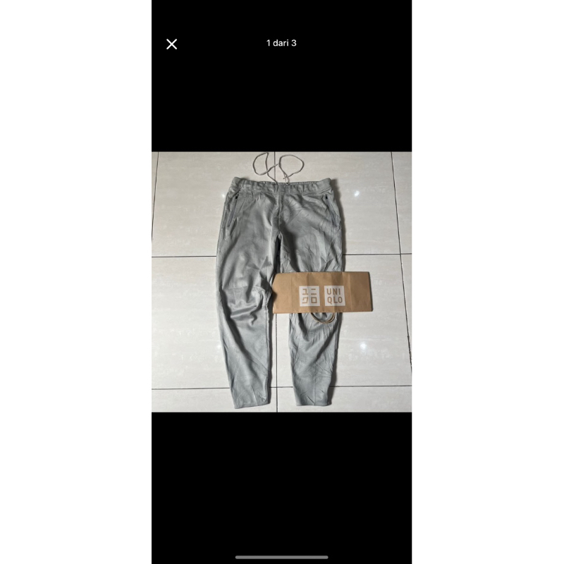 Jual celana uniqlo training ct4 original | Shopee Indonesia