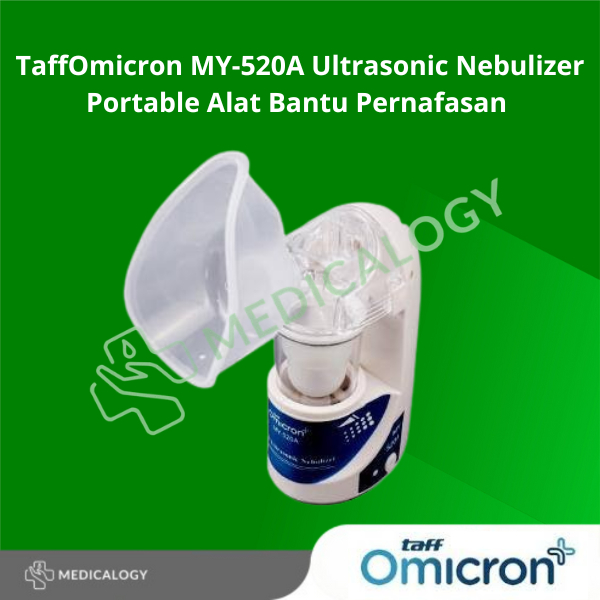 Jual TaffOmicron MY-520A Ultrasonic Nebulizer Portable Alat Bantu Pernafasan | Shopee Indonesia