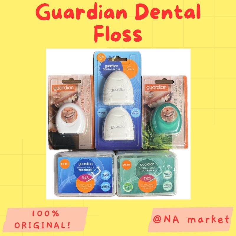 Jual Guardian Dental Floss / Benang Gigi / Dental Floss / Toothpick / Tusuk Gigi / Benang Flos ...