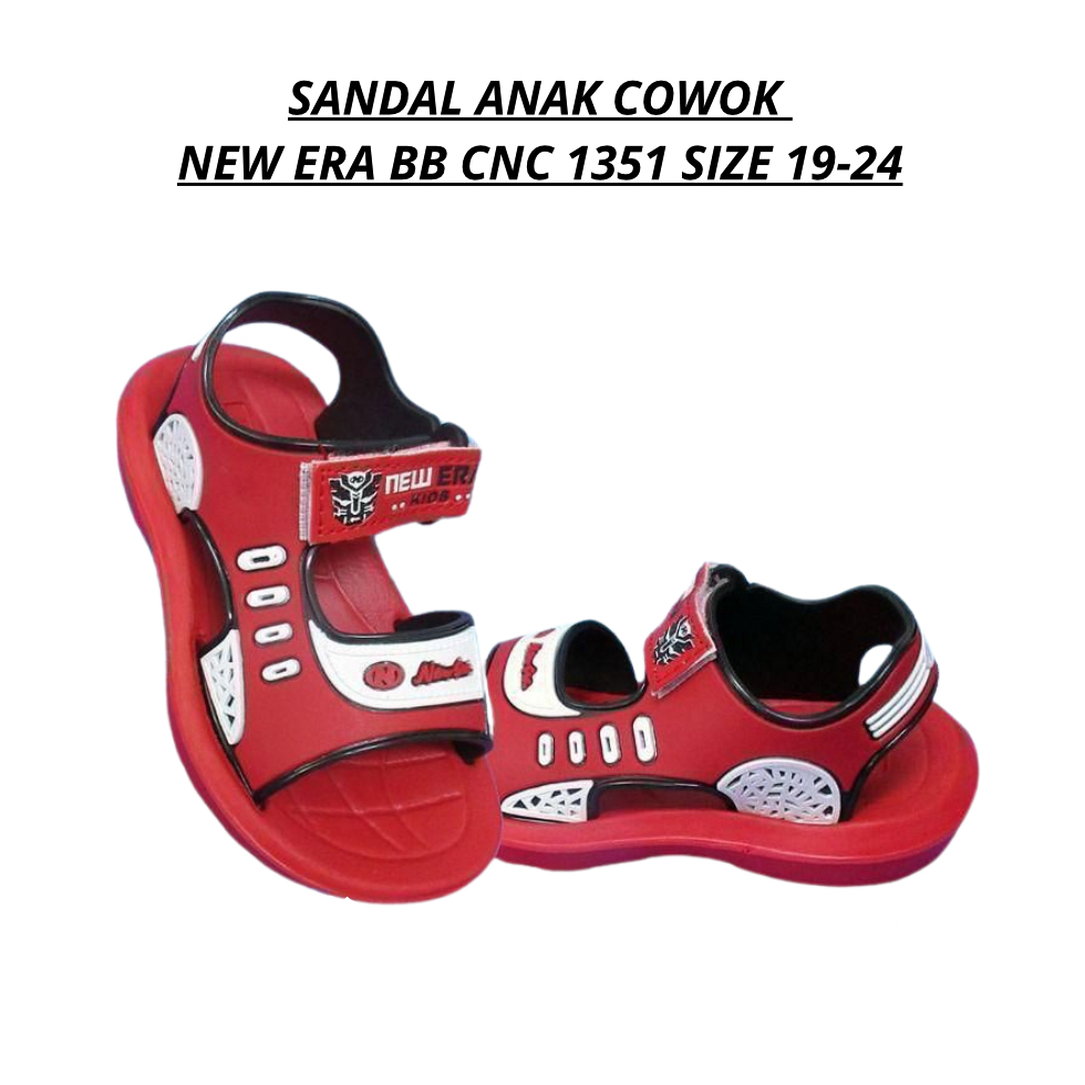 Jual SANDAL GUNUNG ANAK COWOK TERBARU NEW ERA BB CNC 1351 SIZE 19-24 ...