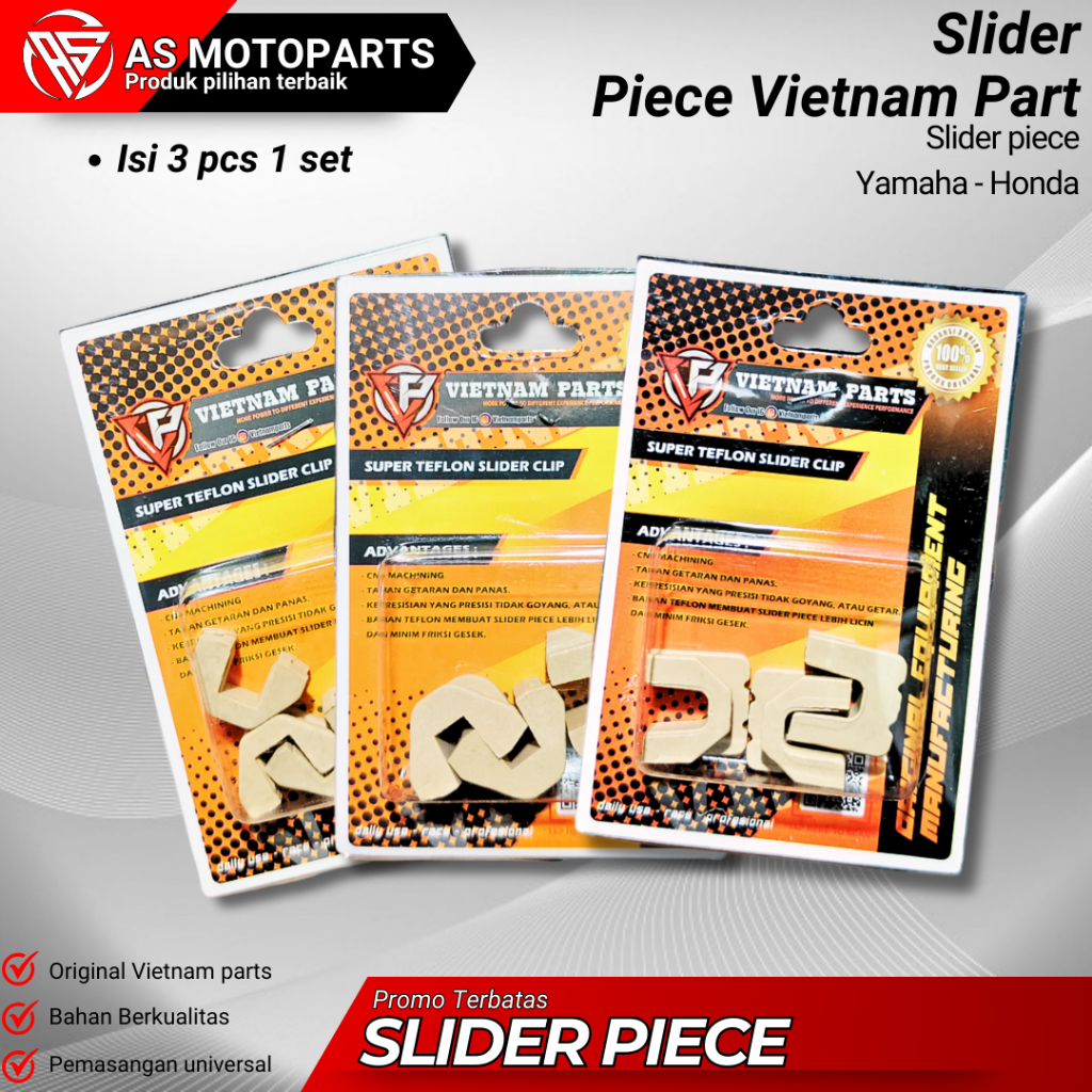 Jual Slider Piece Vietnam parts Slide piece Honda Vario PCX ADV 125/150 ...